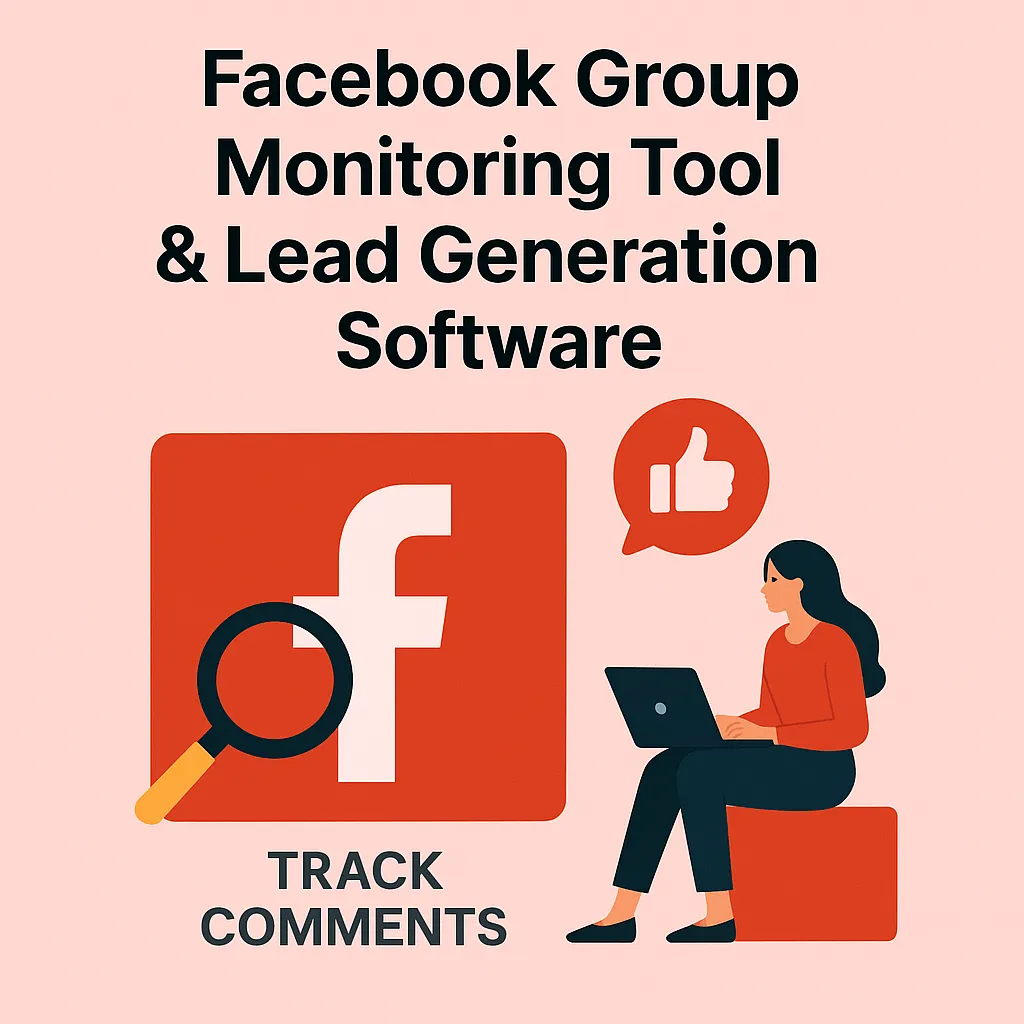 Facebook Group Monitoring Tool & Lead Generation Software